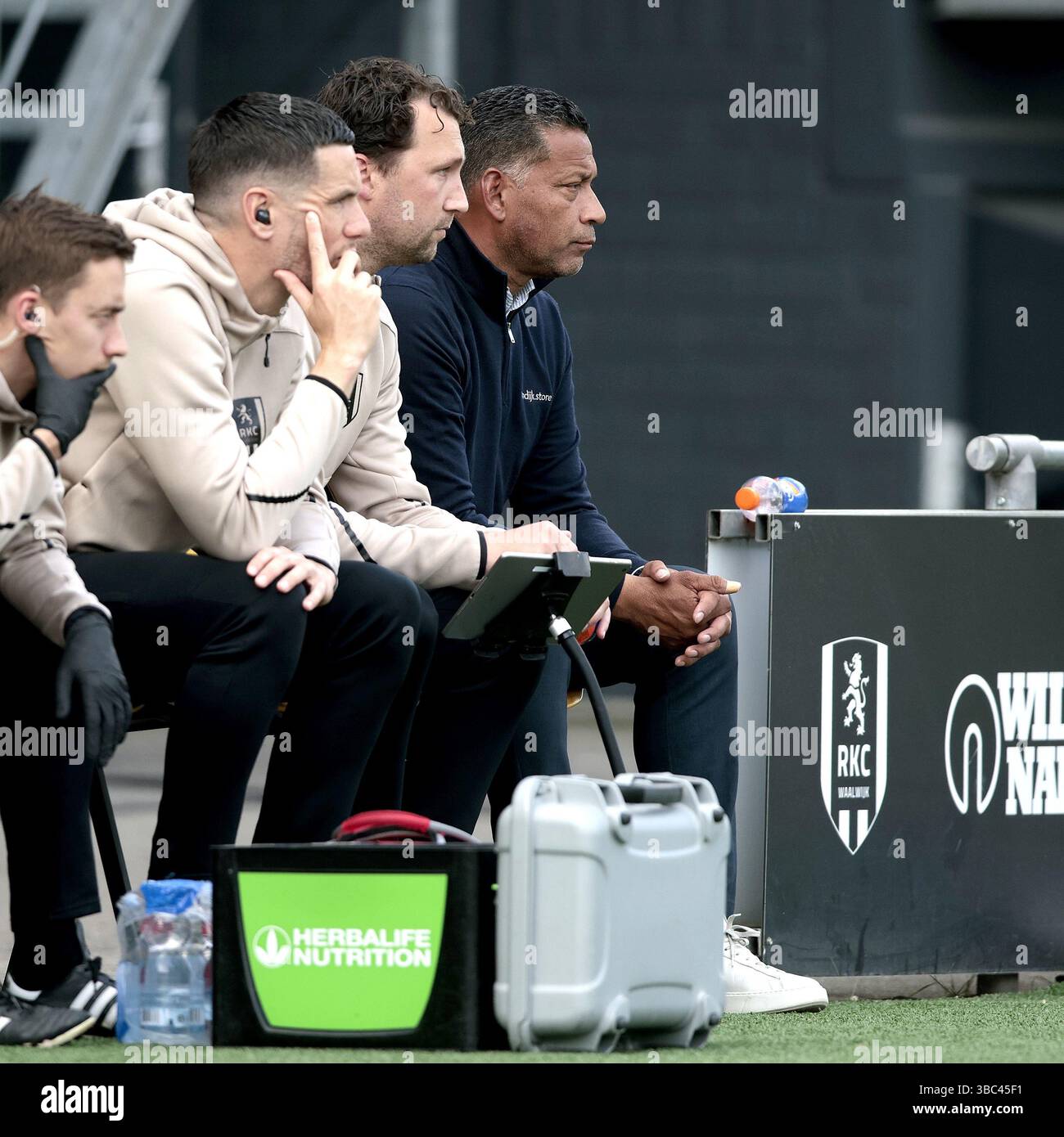 WAALWIJK - RKC Waalwijk coach Henk Fraser during the Dutch Eredivisie ...