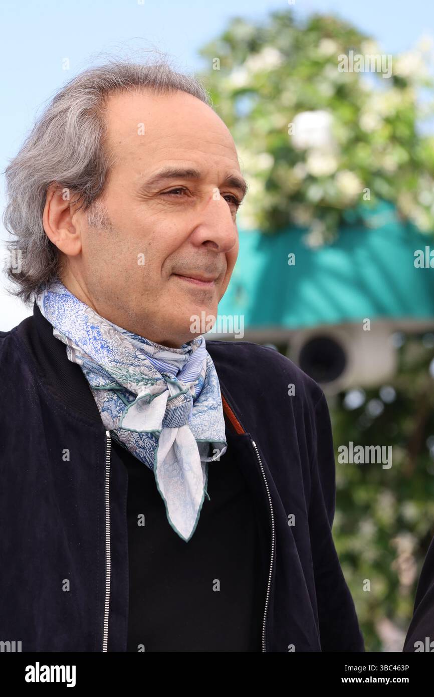 Cannes, France. 18th May, 2025. Composer Alexandre Desplat at La Leçon ...