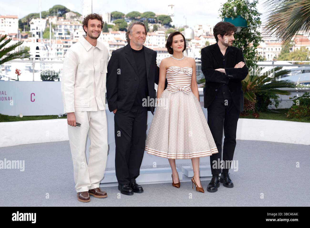 Aubry Dullin, Richard Linklater, Zoey Deutch und Guillaume Marbeck beim Photocall zum Kinofilm ...