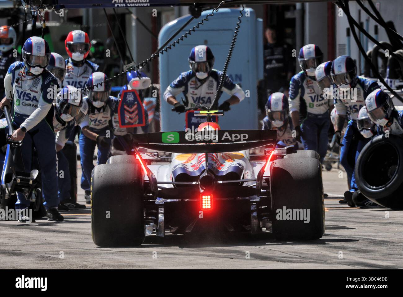 Imola, Italy. 18th May 2025. Liam Lawson (NZL) Racing Bulls VCARB 02 ...