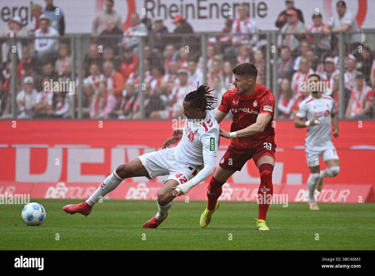 18 May 2025, North Rhine-Westphalia, Cologne: Soccer, Bundesliga 2, 1 ...