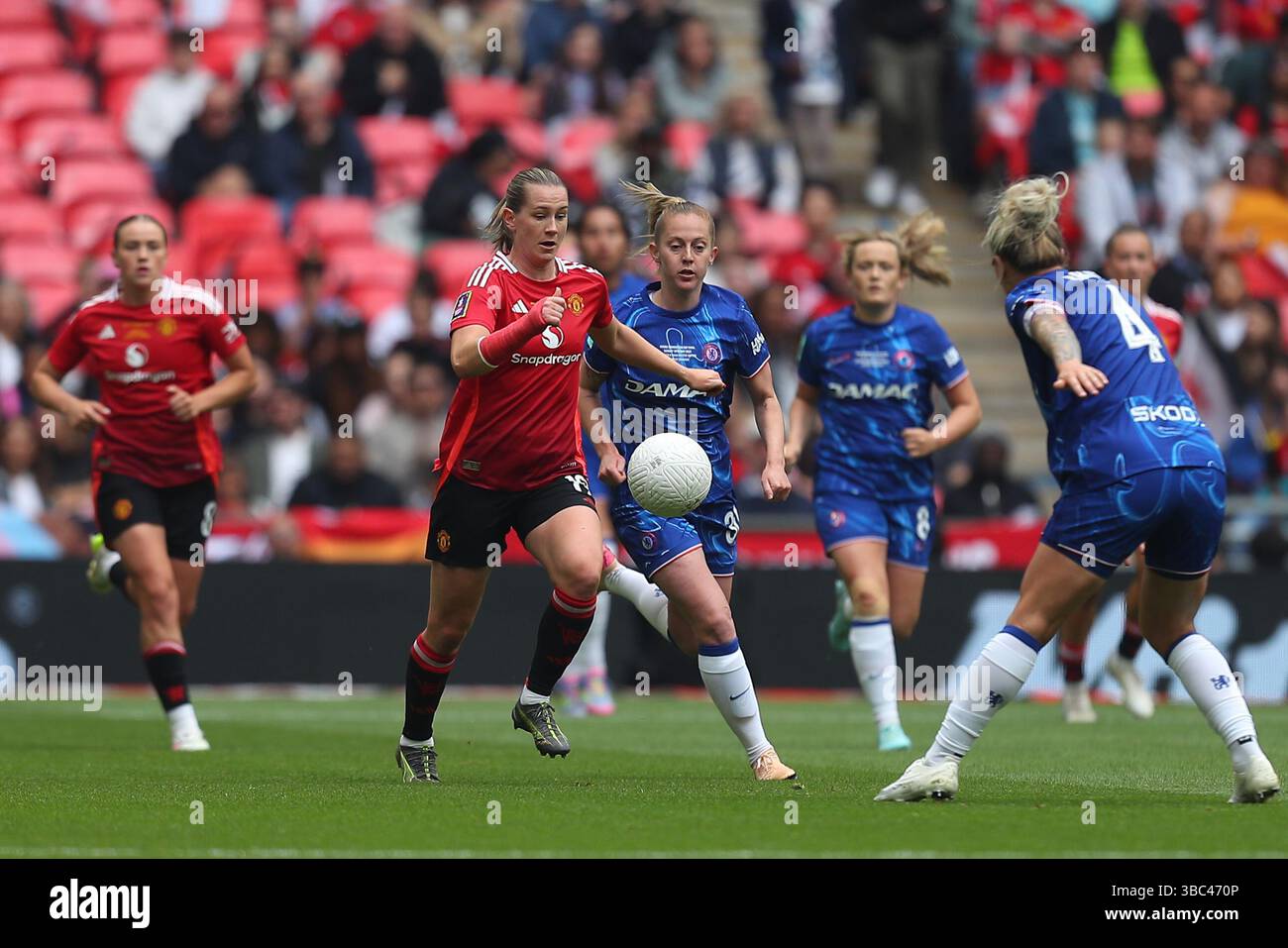 Wembley Stadium, London, UK. 18th May, 2025. Womens FA Cup Final ...