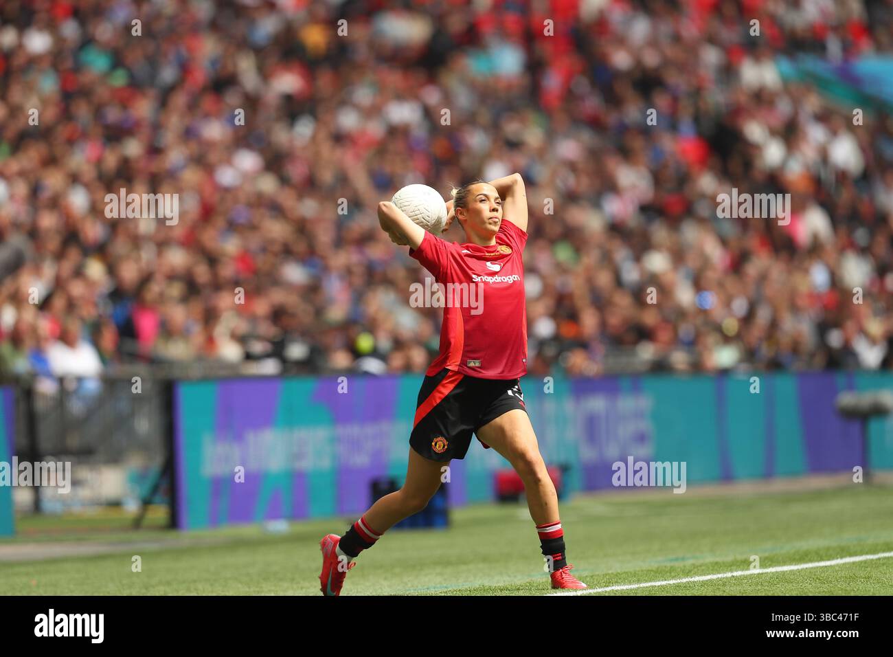 Wembley Stadium, London, UK. 18th May, 2025. Womens FA Cup Final ...