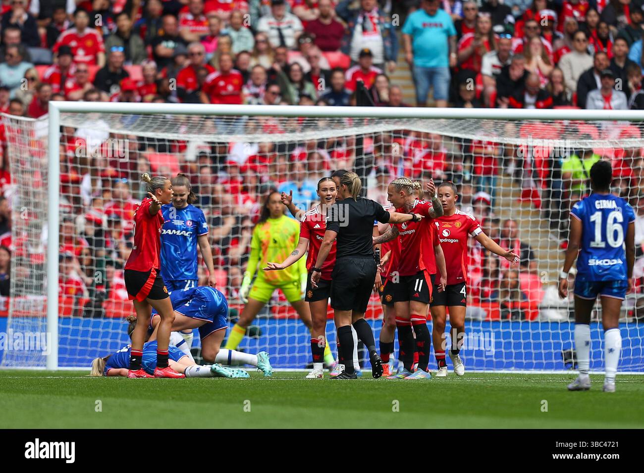 18th May 2025; Wembley Stadium, London, England; Womens FA Cup Final ...