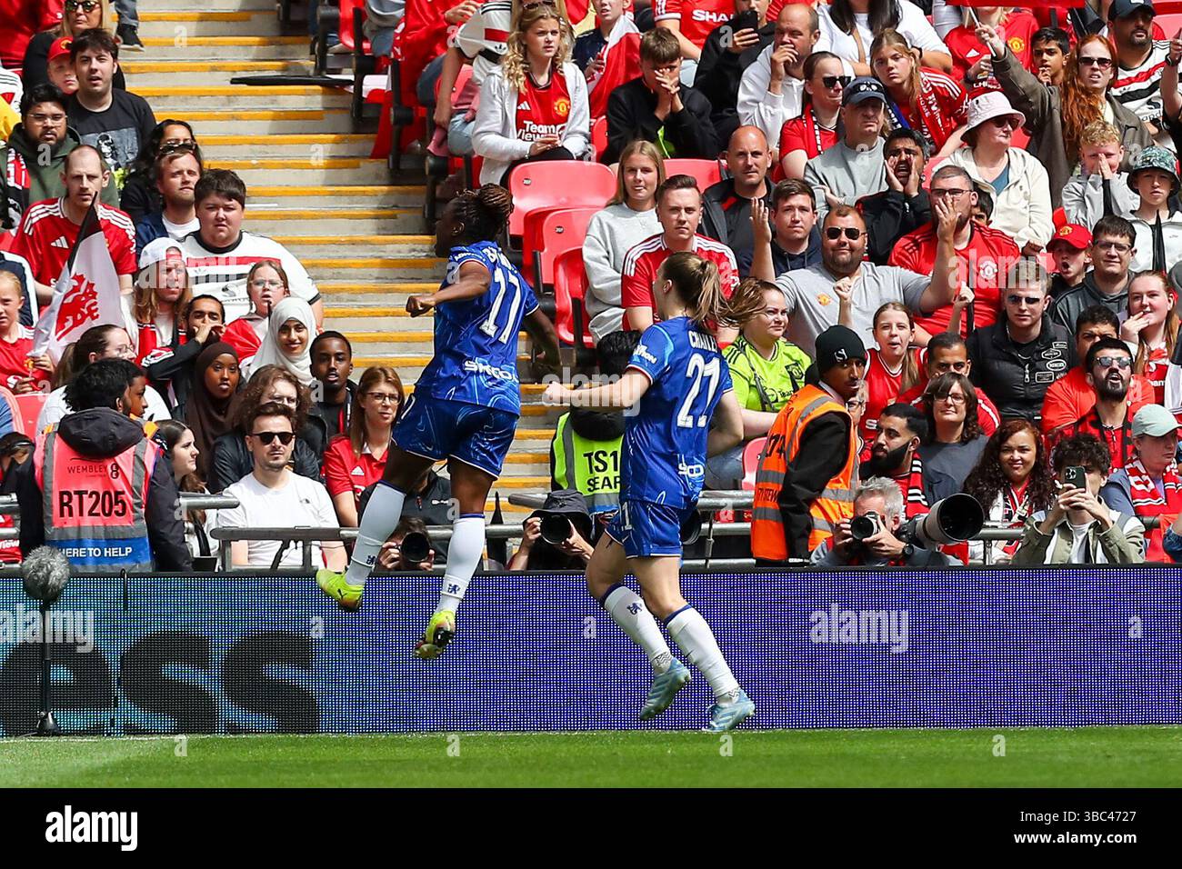 18th May 2025; Wembley Stadium, London, England; Womens FA Cup Final ...