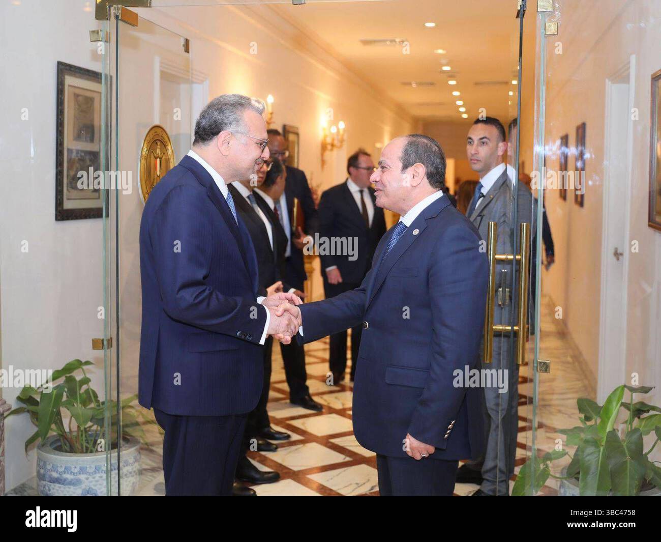 Egyptian President Abdel Fattah El-Sisi receives Mosaad Boulos, Senior ...