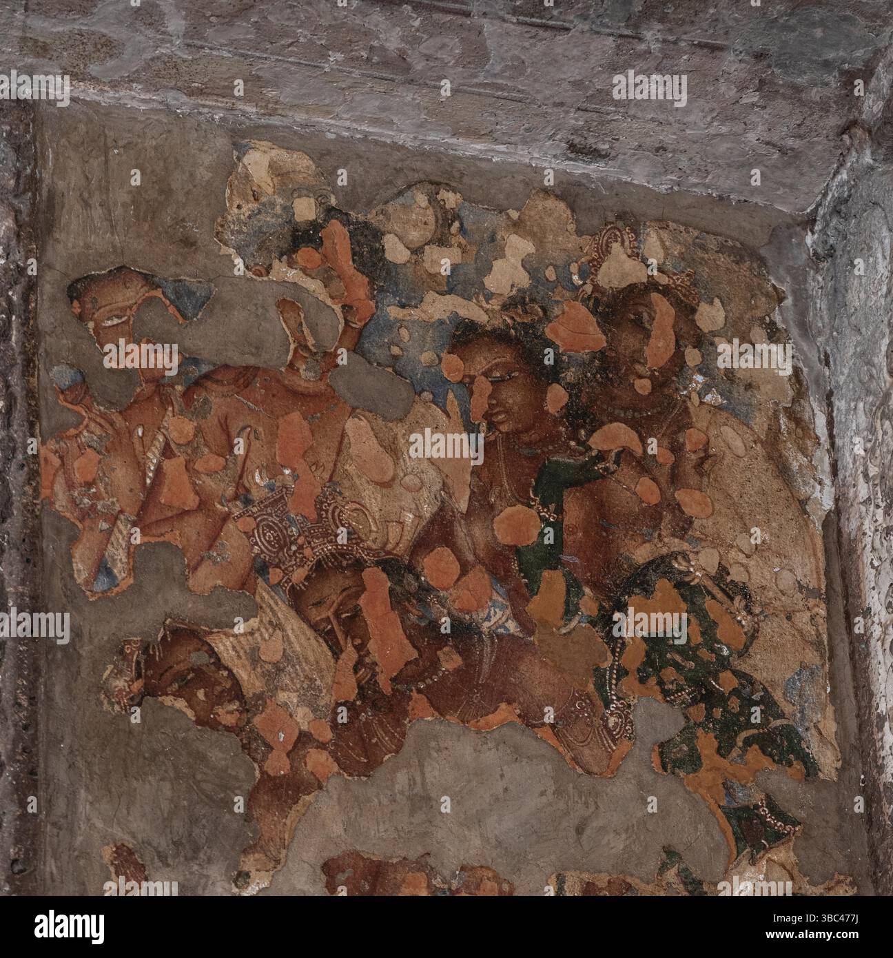 Ajanta is a Buddhist temple and monastery cave complex in India, in the ...