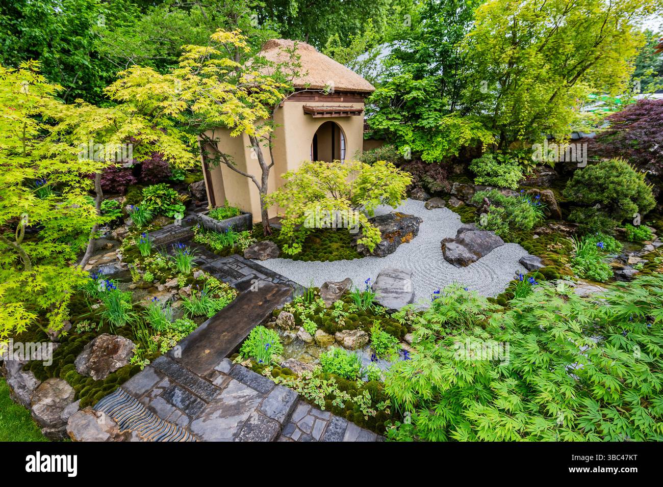 London, UK. 18th May, 2025. Cha No Niwa - Japanese Tea Garden by ...