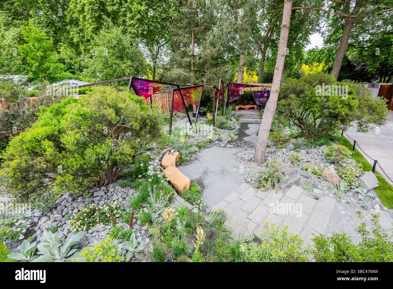 London, UK. 18th May, 2025. The King's Trust Garden Seeding Success by ...