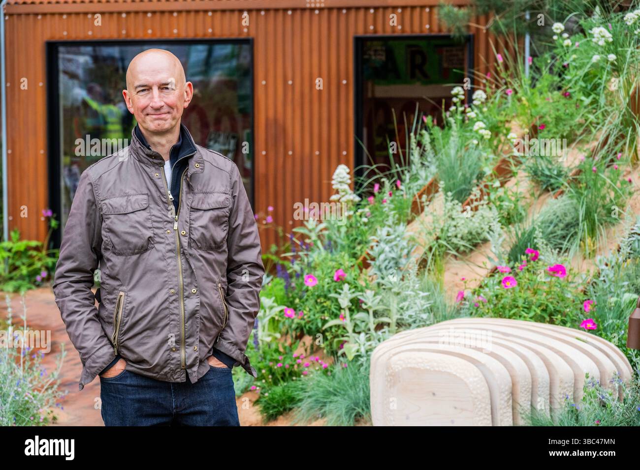 London, UK. 18th May, 2025. The Hospitalfield Arts Garden by Nigel ...