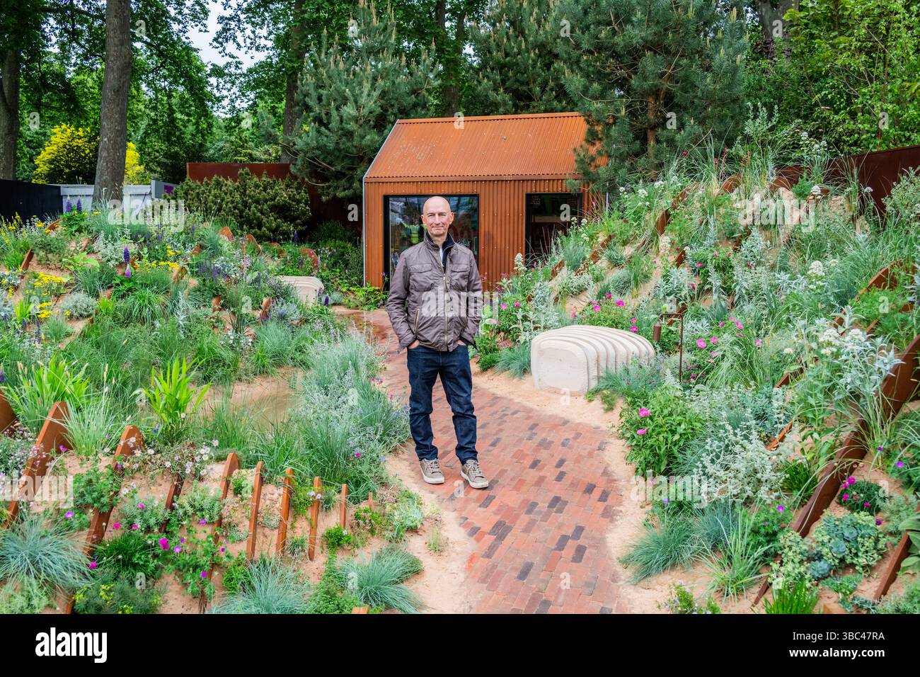 London, UK. 18th May, 2025. The Hospitalfield Arts Garden by Nigel ...