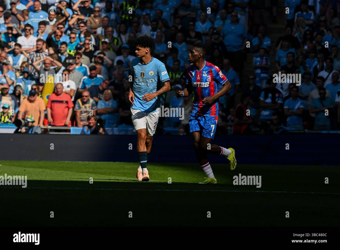 London, UK. 17th May 2025. General view during play during the Emirates ...