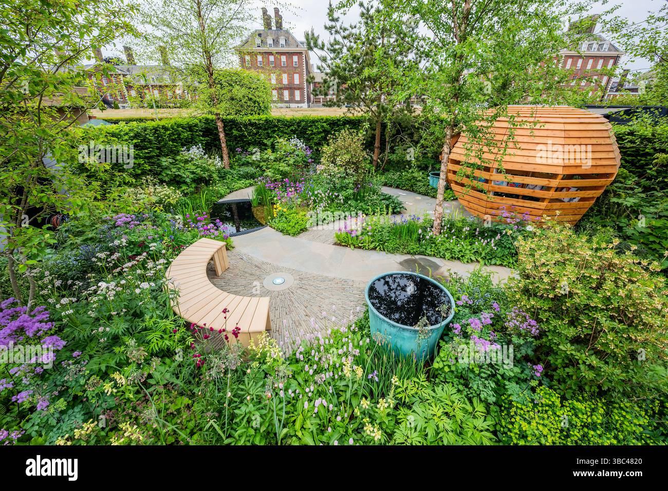 London, UK. 18th May, 2025. Down's Syndrome Scotland Garden by Nick Burton and Duncan Hall ...
