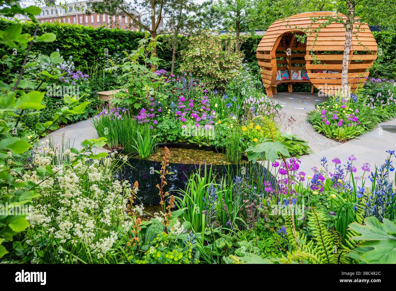 London, UK. 18th May, 2025. Down's Syndrome Scotland Garden by Nick Burton and Duncan Hall ...