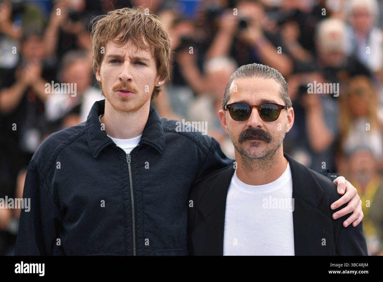 Leo Lewis O'Neil and Shia LaBeouf attending the Slauson Rec Photocall ...