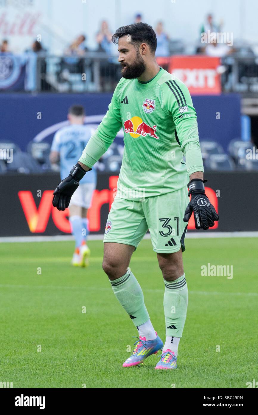 New York, United States. 17th May, 2025. Goalkeeper Carlos Coronel (31 ...