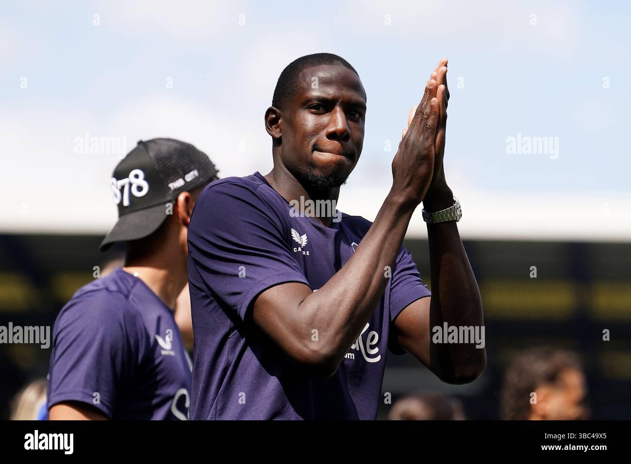 Everton's Abdoulaye Doucoure after the Premier League match at Goodison ...