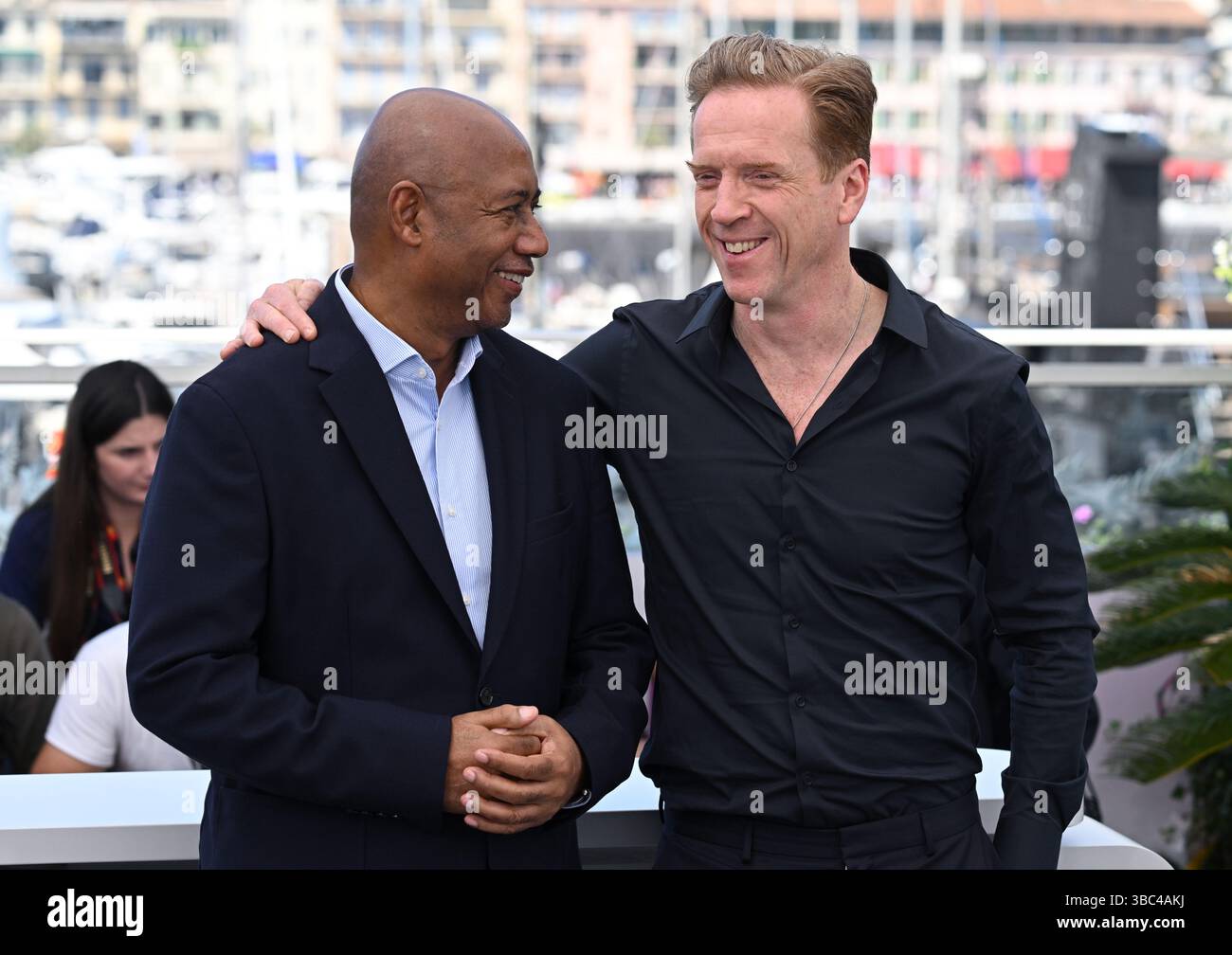 Cannes, France. May 18th, 2025. Raoul Peck and Damian Lewis attending ...