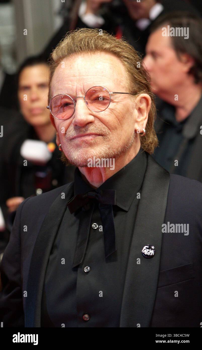 Bono at the premiere of the documentary "Bono: Stories of Surrender ...