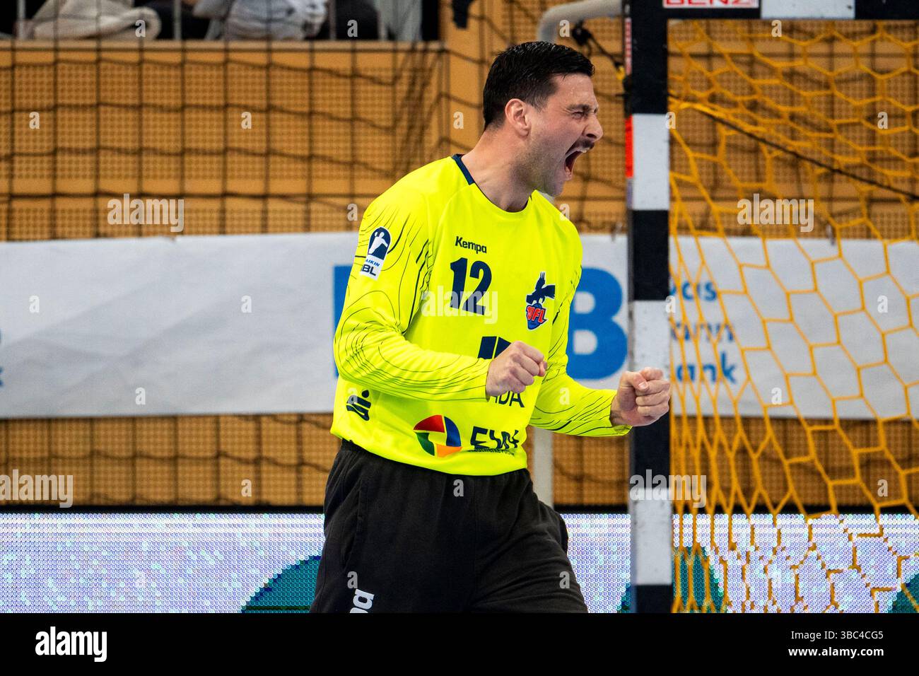 Potsdam, Germany. 18th May, 2025. Handball: Bundesliga, 1st VfL Potsdam ...