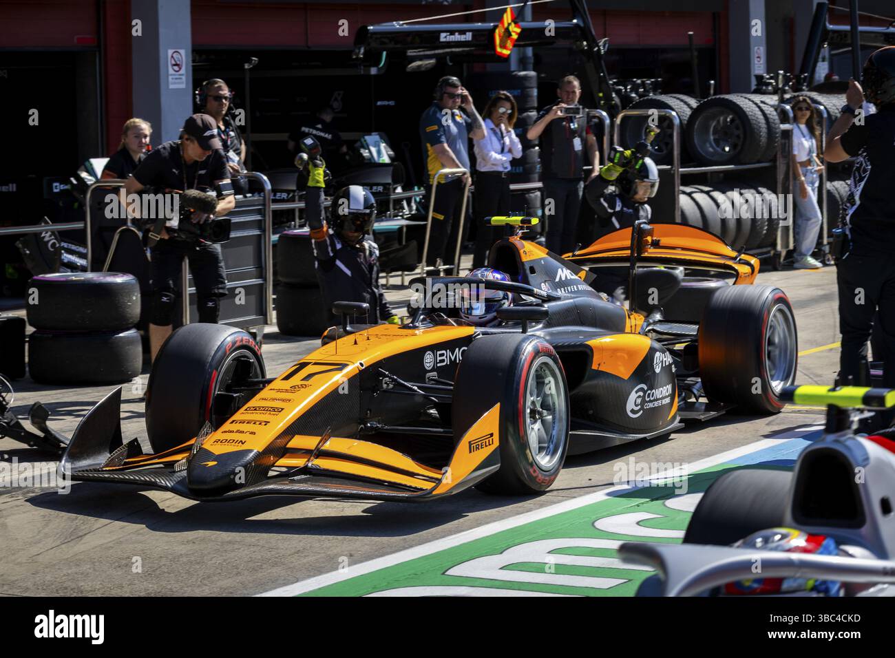 17 DUNNE Alex (irl), Rodin Motorsport, Dallara F2 2024, action during ...