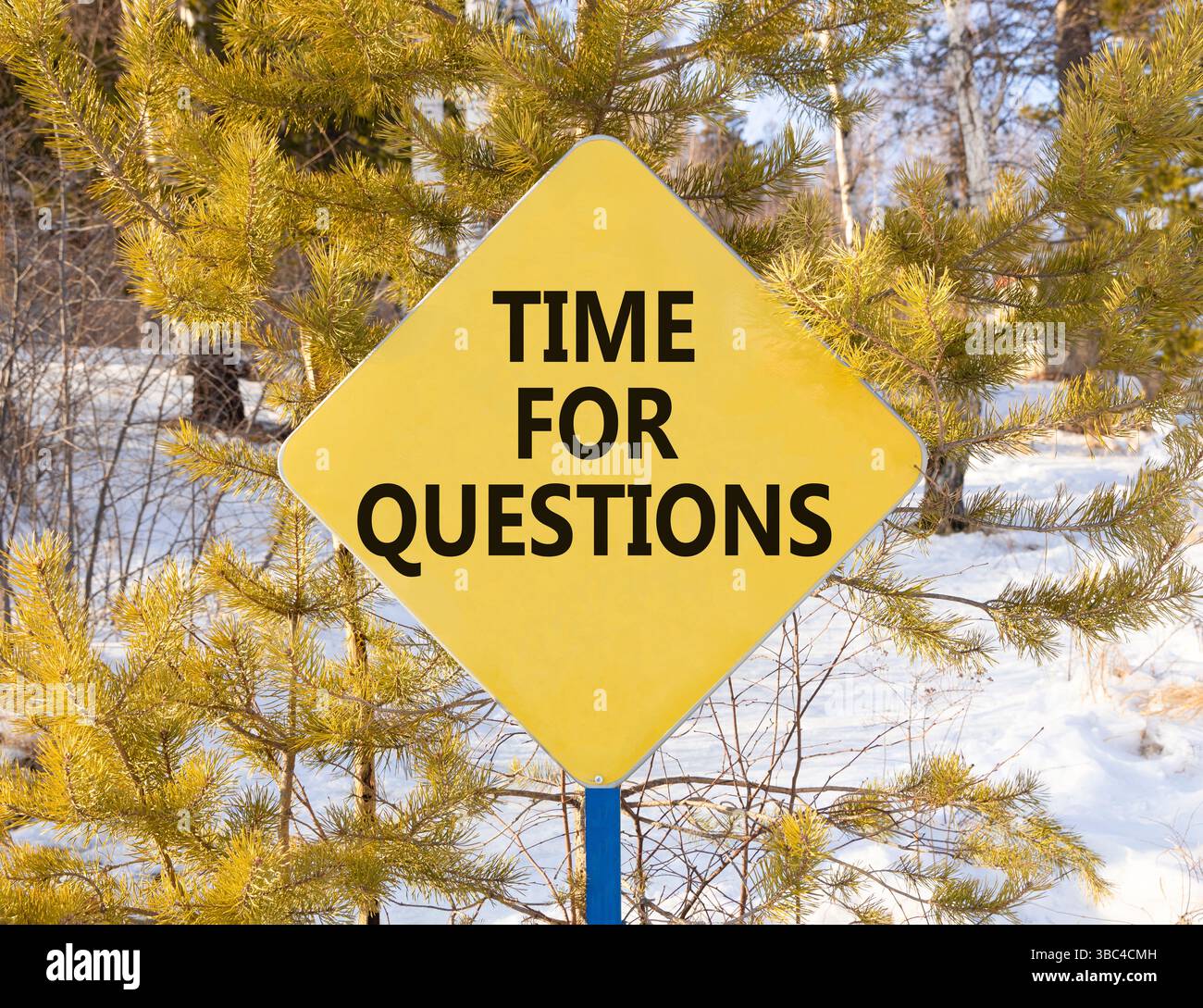 Time for questions symbol. Concept words Time for questions on ...