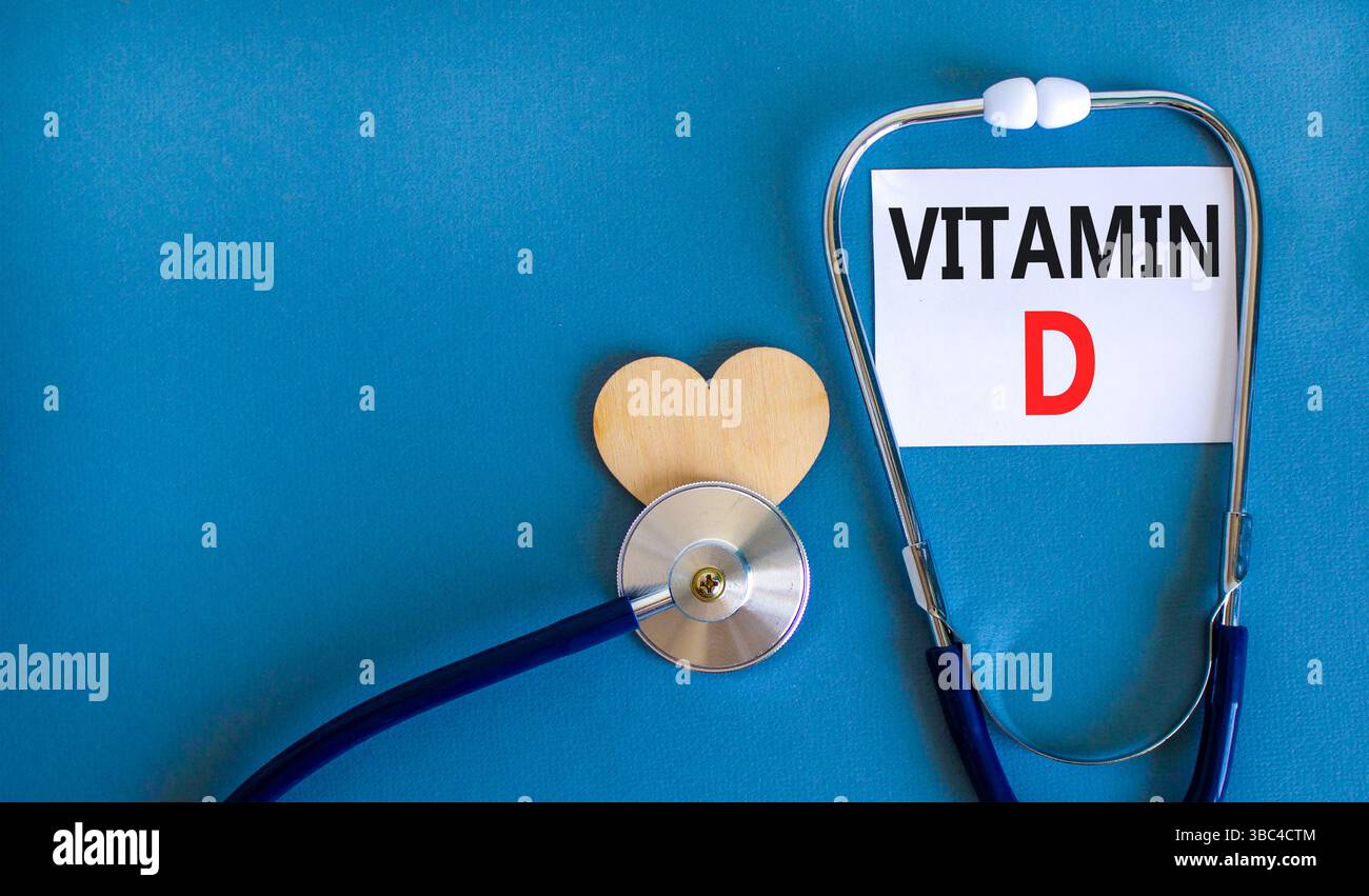 Vitamin D symbol. Concept words Vitamin D on beautiful white card ...