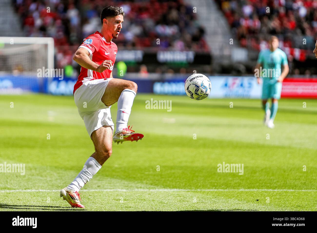 Alkmaar, Netherlands. 18th May, 2025. ALKMAAR - 18-05-2025, AFAS Stadium. Dutch Eredivisie ...