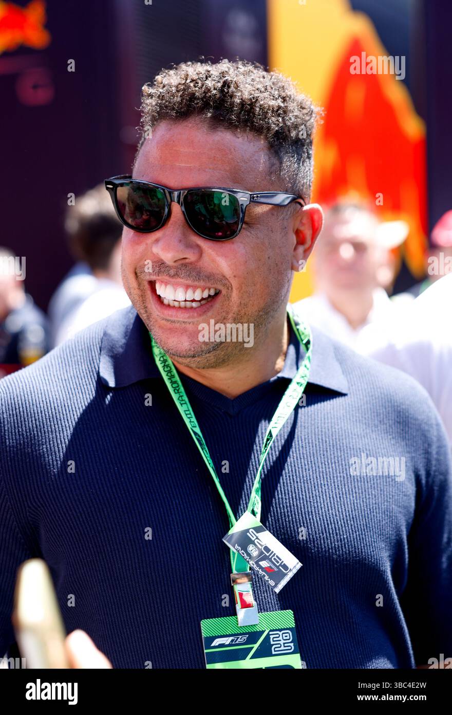 Imola, Italy. 18th May, 2025. Ronaldo Luis Nazario de Lima (BRA), F1 Grand Prix of Emilia ...