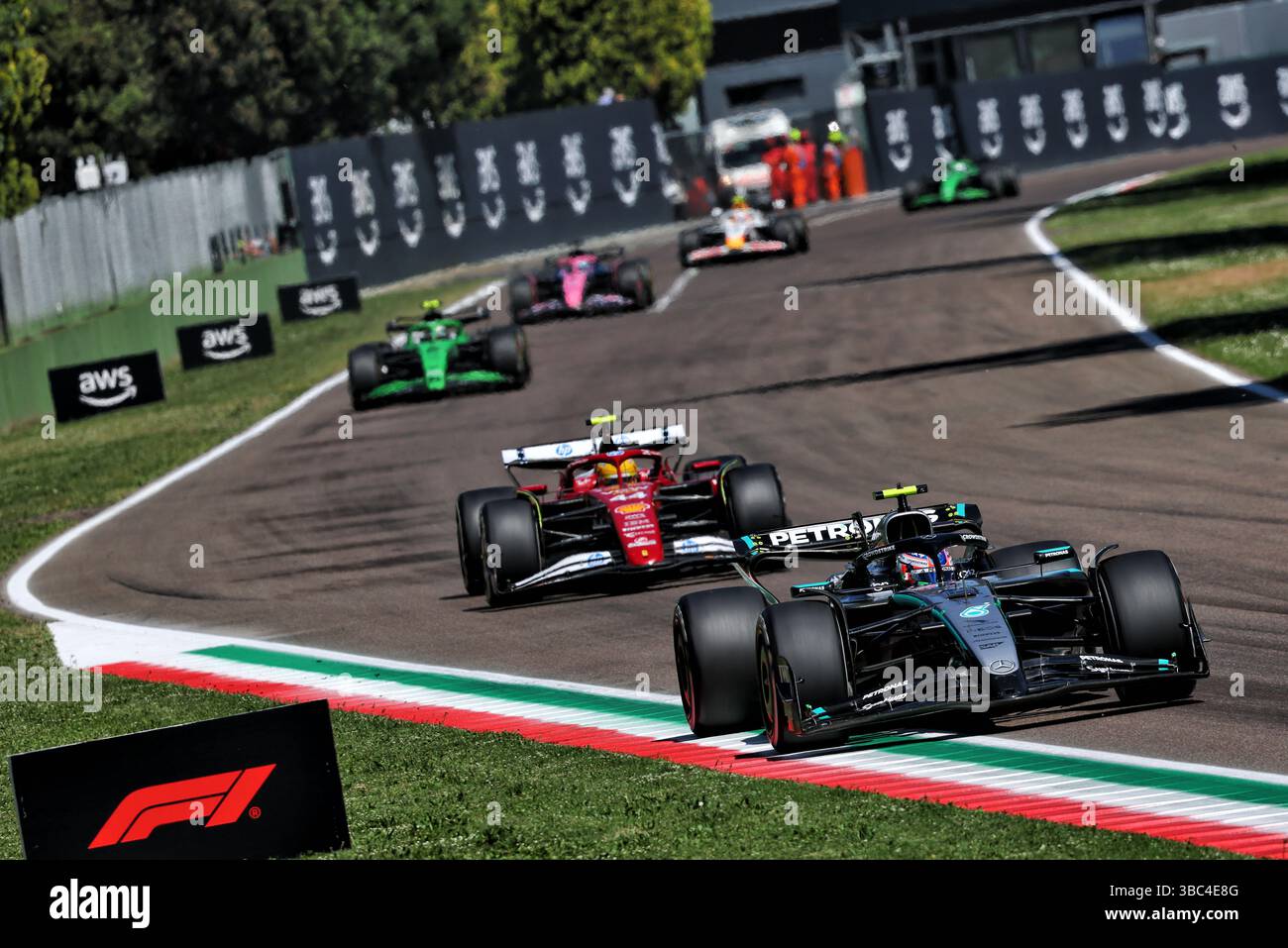 Imola, Italy. 18th May, 2025. Andrea Kimi Antonelli (ITA) Mercedes AMG F1 W16. 18.05.2025 ...