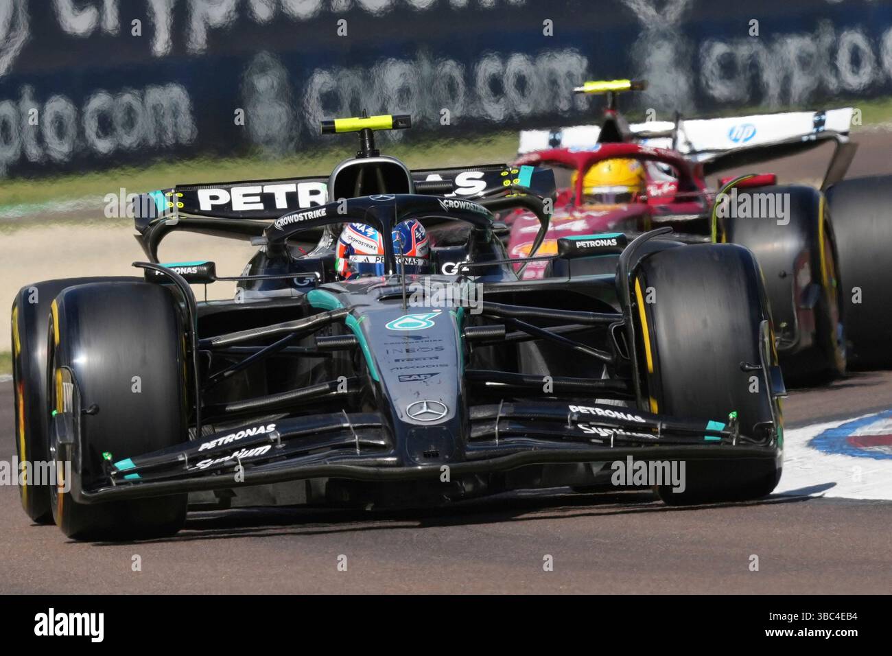 Mercedes driver Andrea Kimi Antonelli of Italy in action during the ...