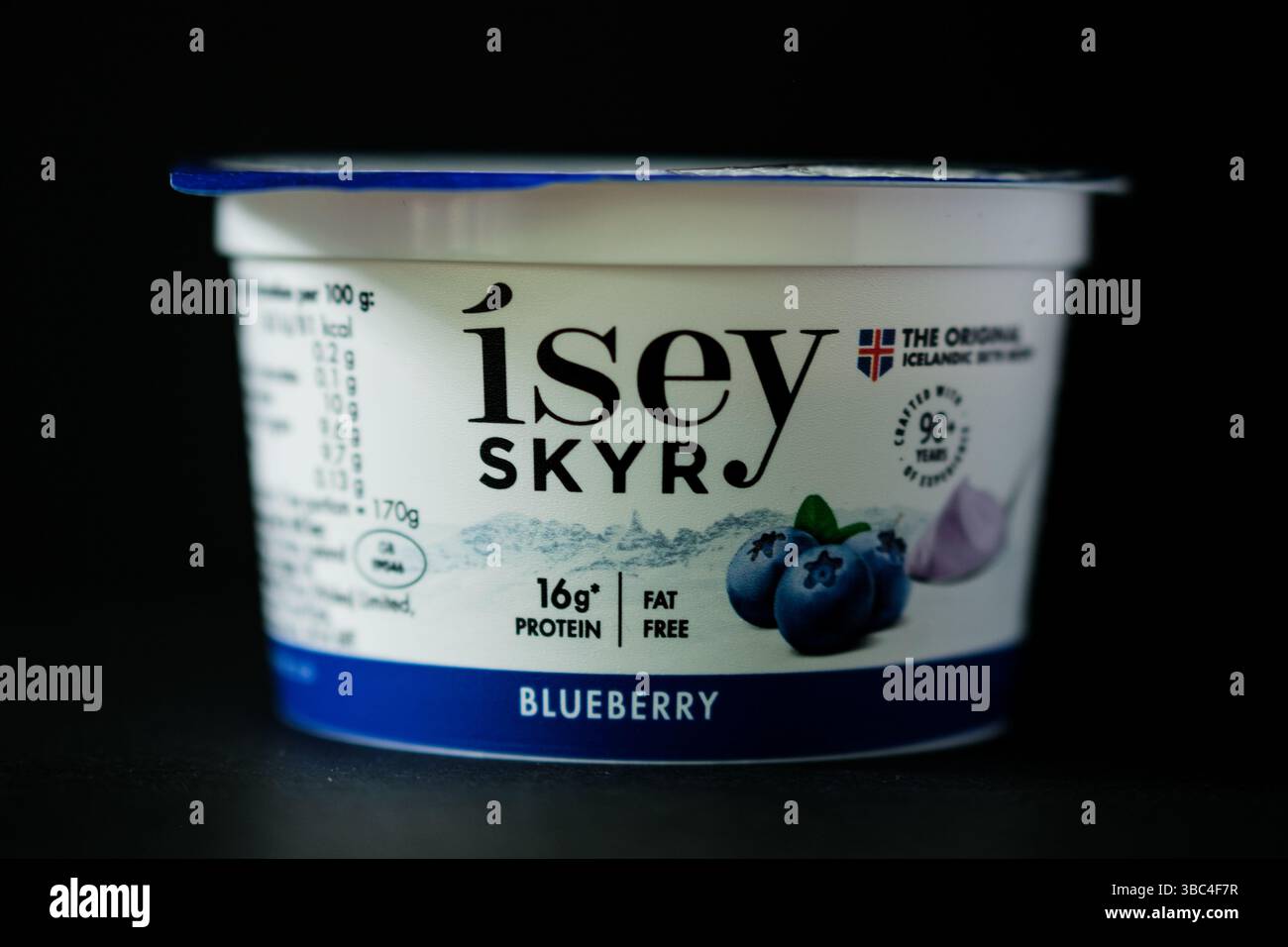 London UK, May 18 2025, Authentic Isey Skyr Icelandic Healthy Fat Free ...