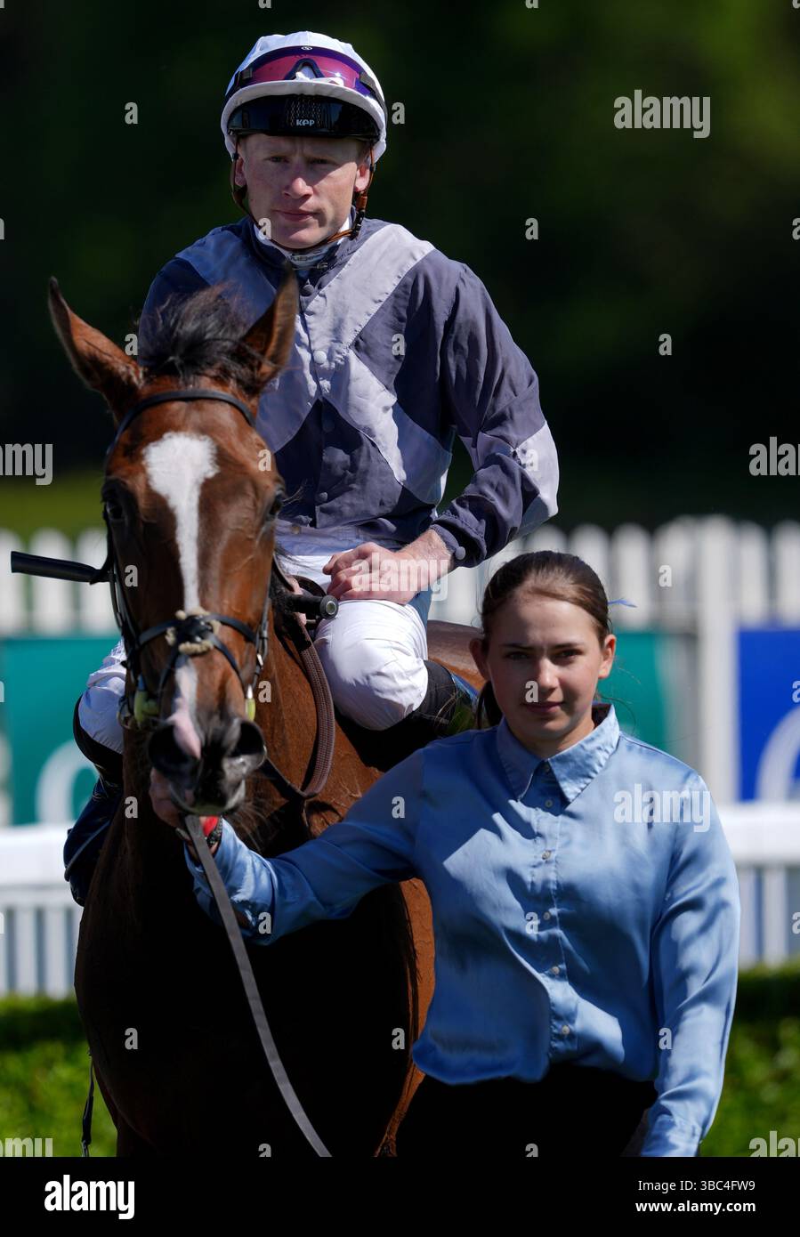 Sound Of Lightning ridden by jockey Gavin Ryan after winning the Twydil ...