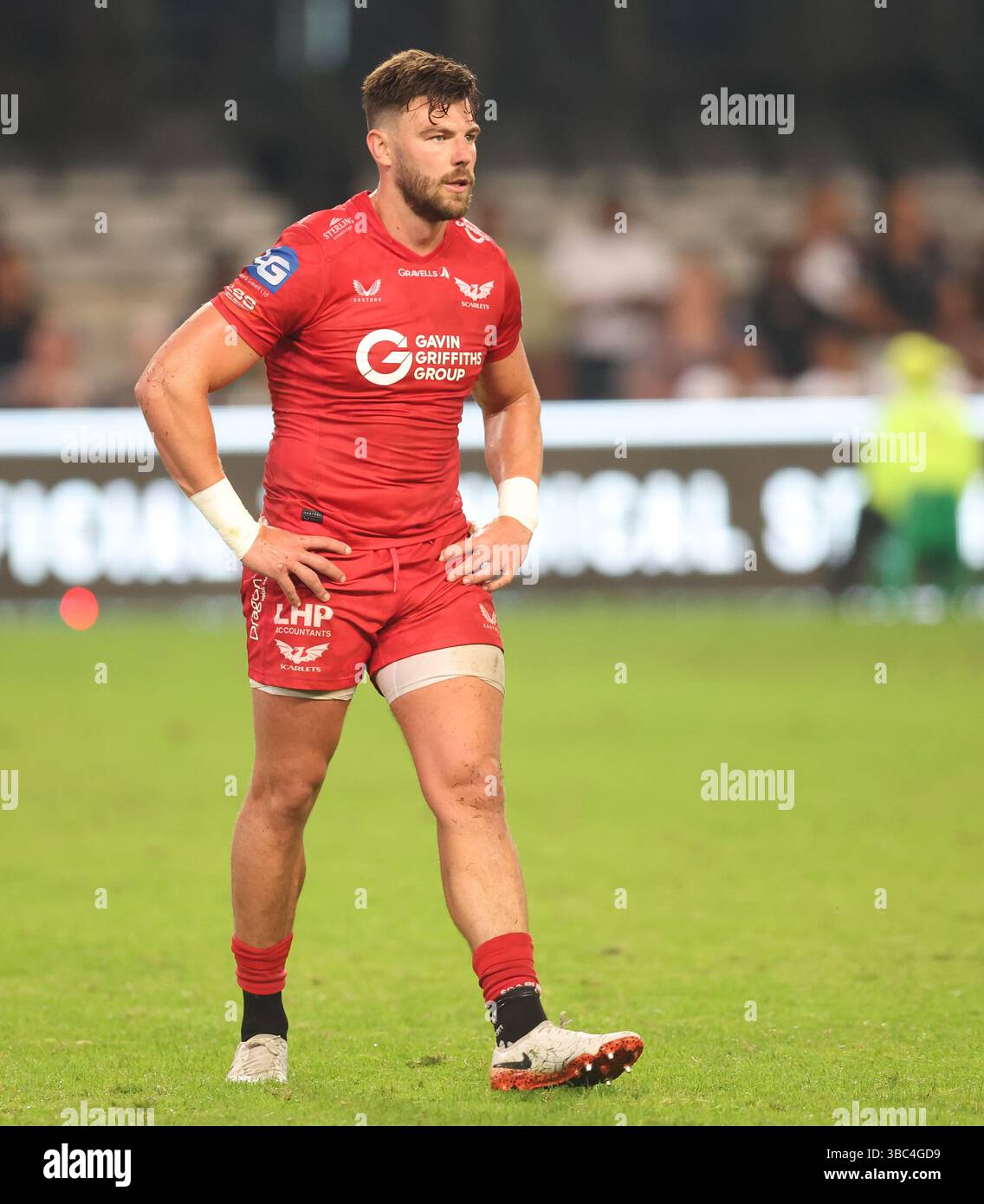 DURBAN, SOUTH AFRICA - MAY 17: Johnny Williams of the Scarlets during ...