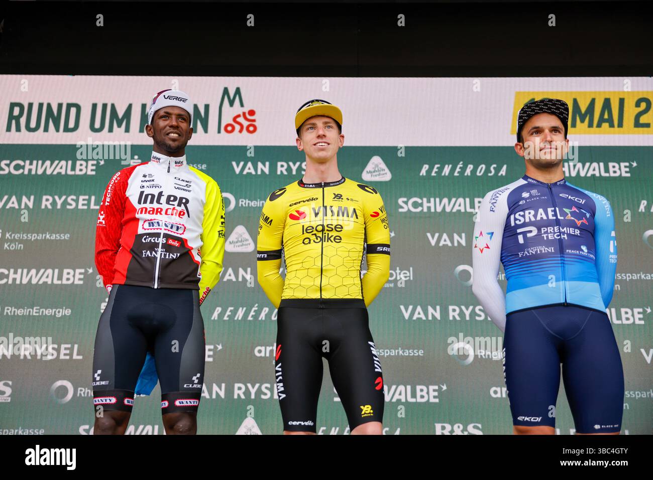 Cologne, Germany. 18th May, 2025. Cycling: UCI European Series - Rund ...