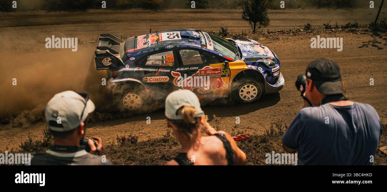WRC Portugal 16 May 2025 Arganil 2 SS08 55 Joshua MCERLEAN FORD Puma ...