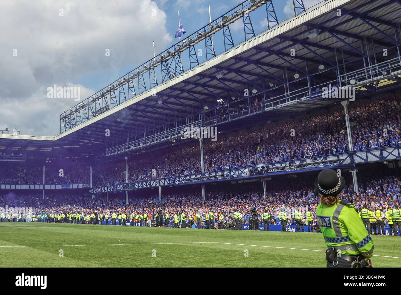 Liverpool, UK. 18th May, 2025. A general view of Goodison Park of ...