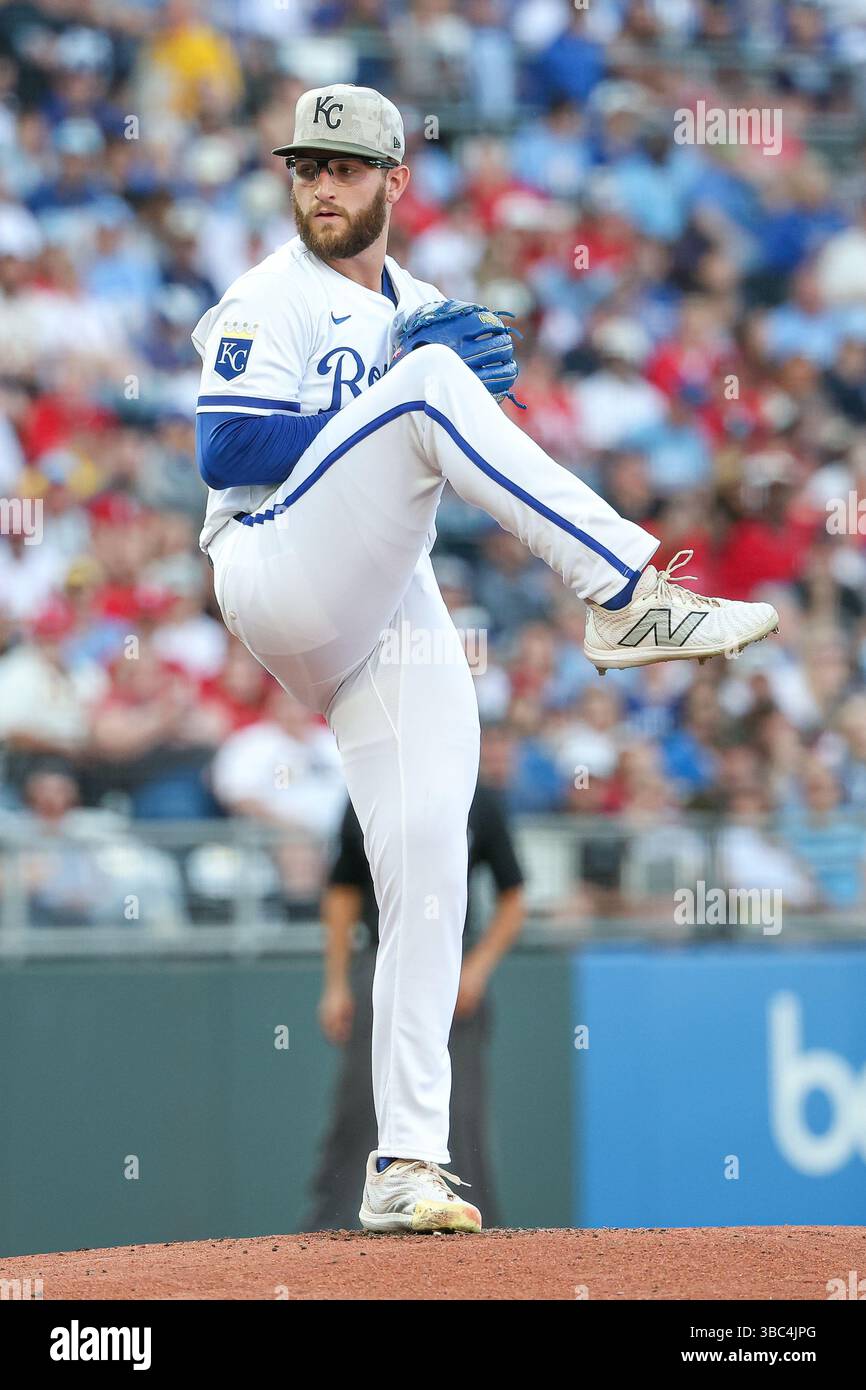 May 17, 2025: Kansas City Royals starting pitcher Noah Cameron (65 ...