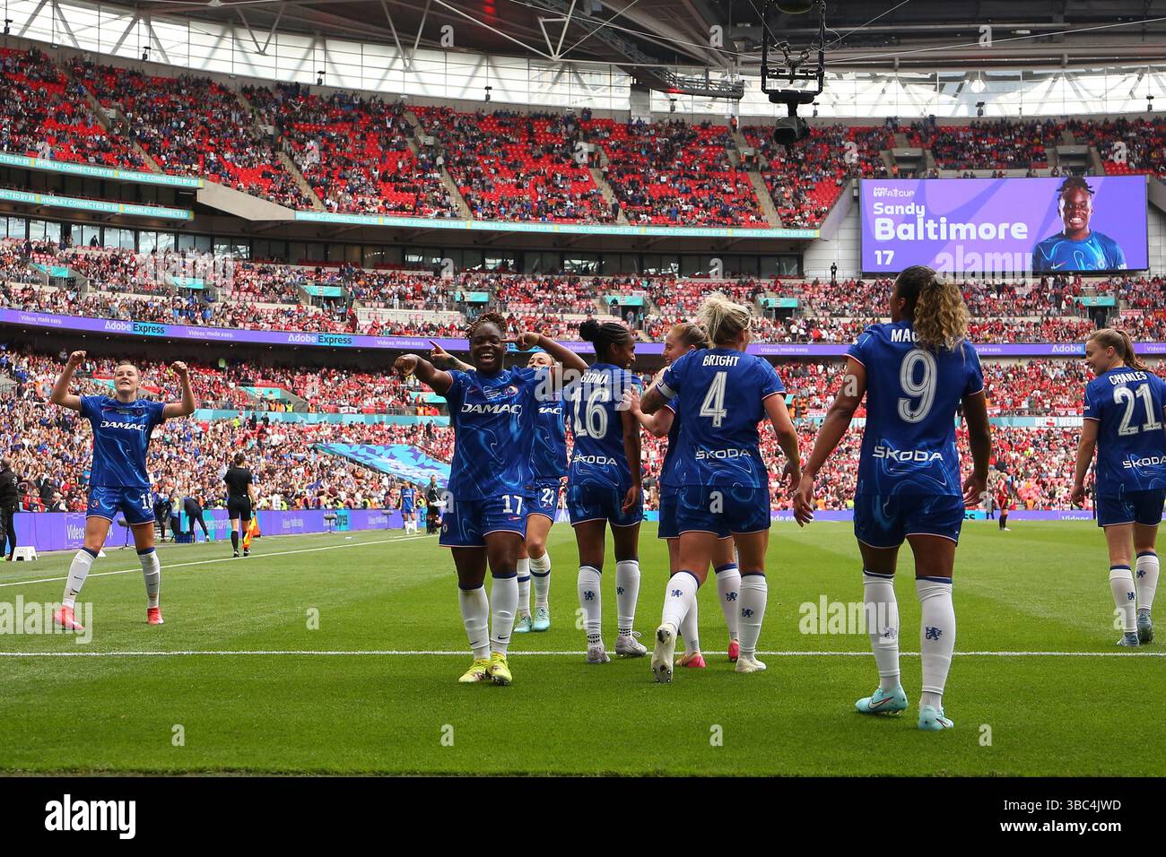 18th May 2025; Wembley Stadium, London, England; Womens FA Cup Final ...