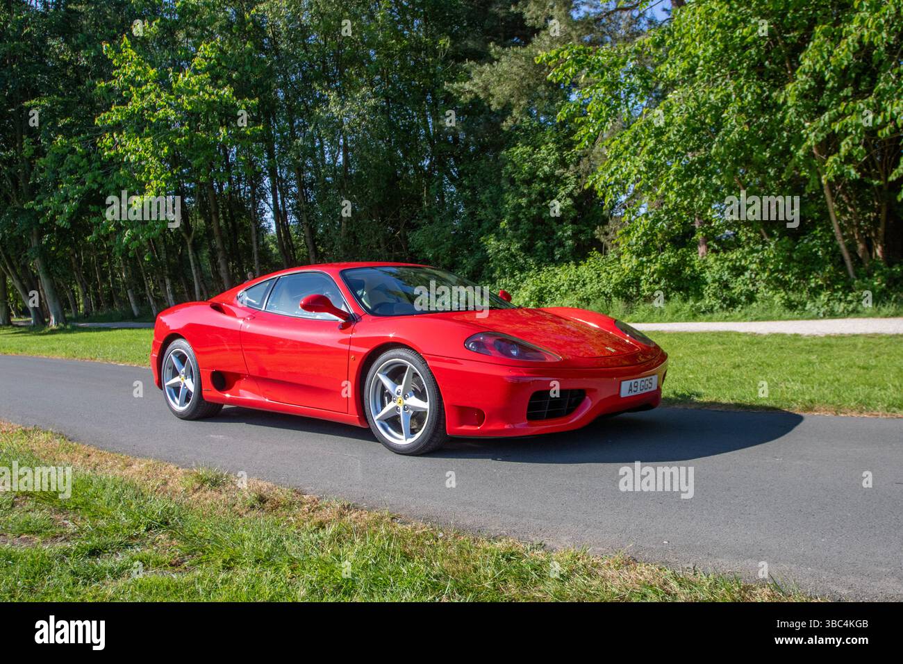 2002 Red Ferrari 360 Modena V8 Car petrol Coupe 3586 cc; Classic ...
