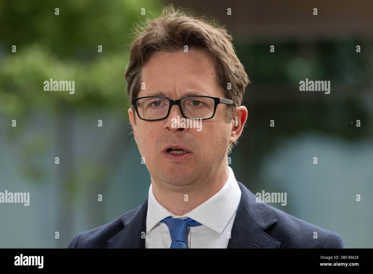 London, UK. 18 May 2025. Shadow Chancellor of the Duchy of Lancaster ...