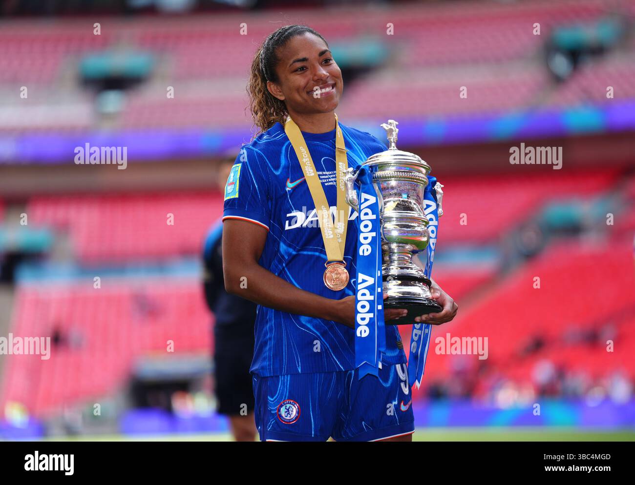 Adobe women's fa cup trophy hi-res stock photography and images - Alamy