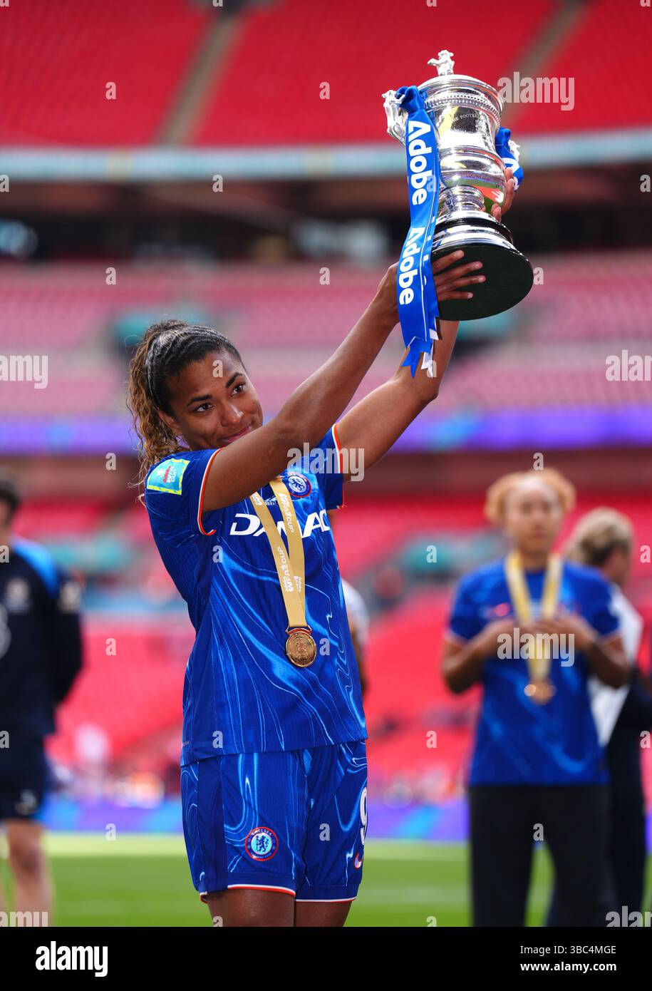 Adobe women's fa cup trophy hi-res stock photography and images - Alamy