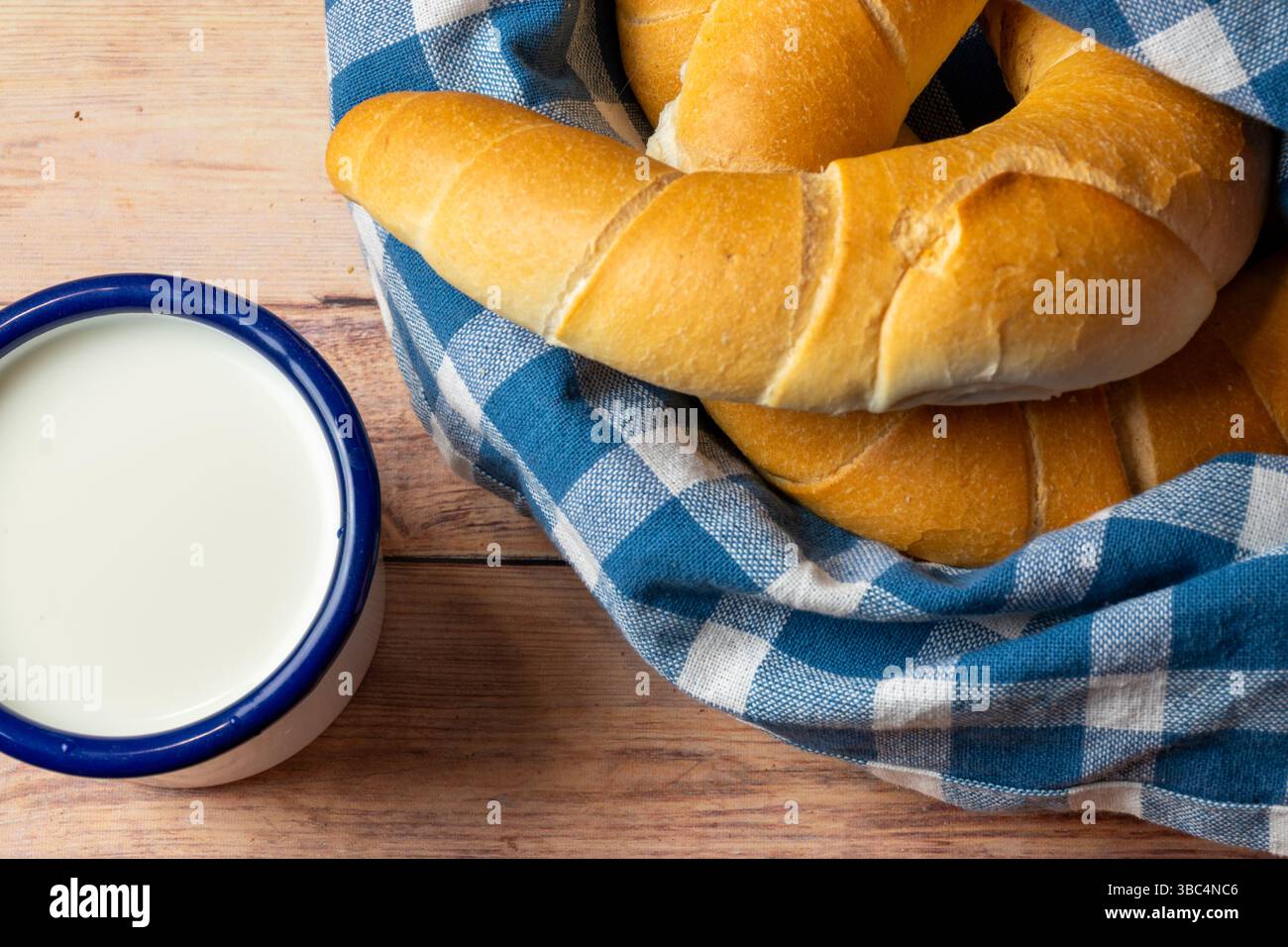 Homemade crescent bread rolls hi-res stock photography and images - Alamy