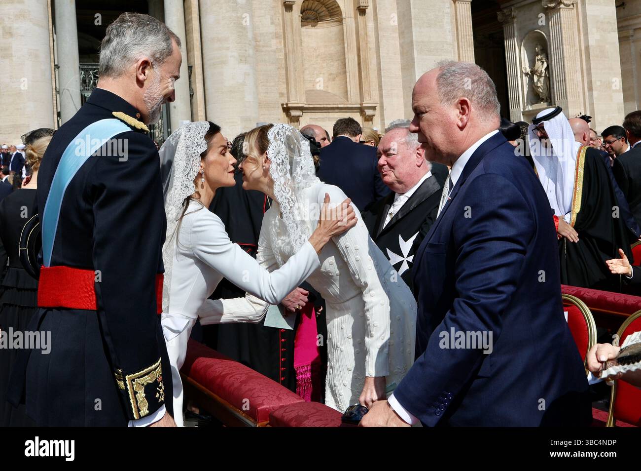 May 18, 2025, Vatican City, Vatican: King Felipe VI of Spain, Queen ...