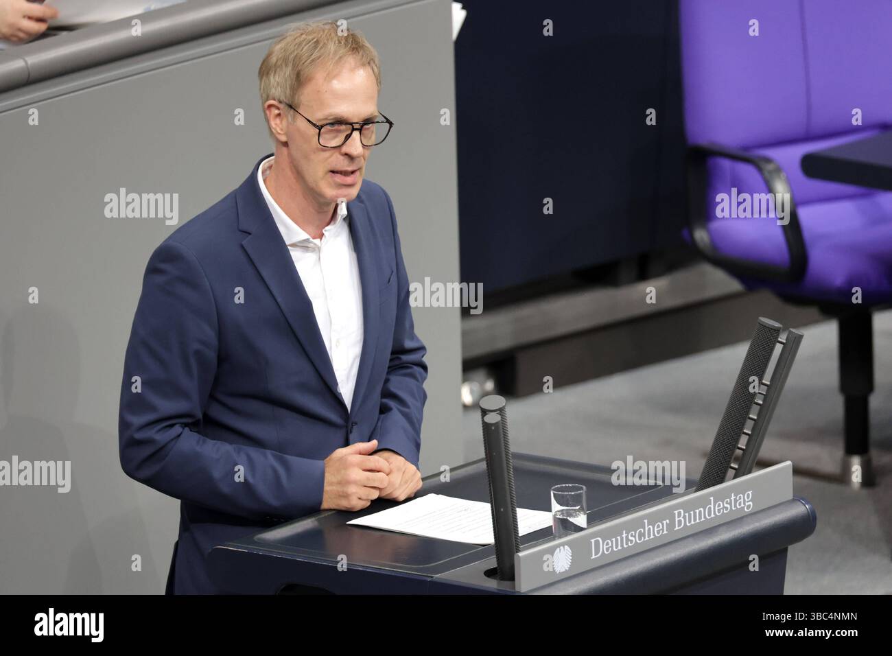 Sebastian Fiedler, MdB, SPD, bei seiner Rede im Deutschen Bundestag ...