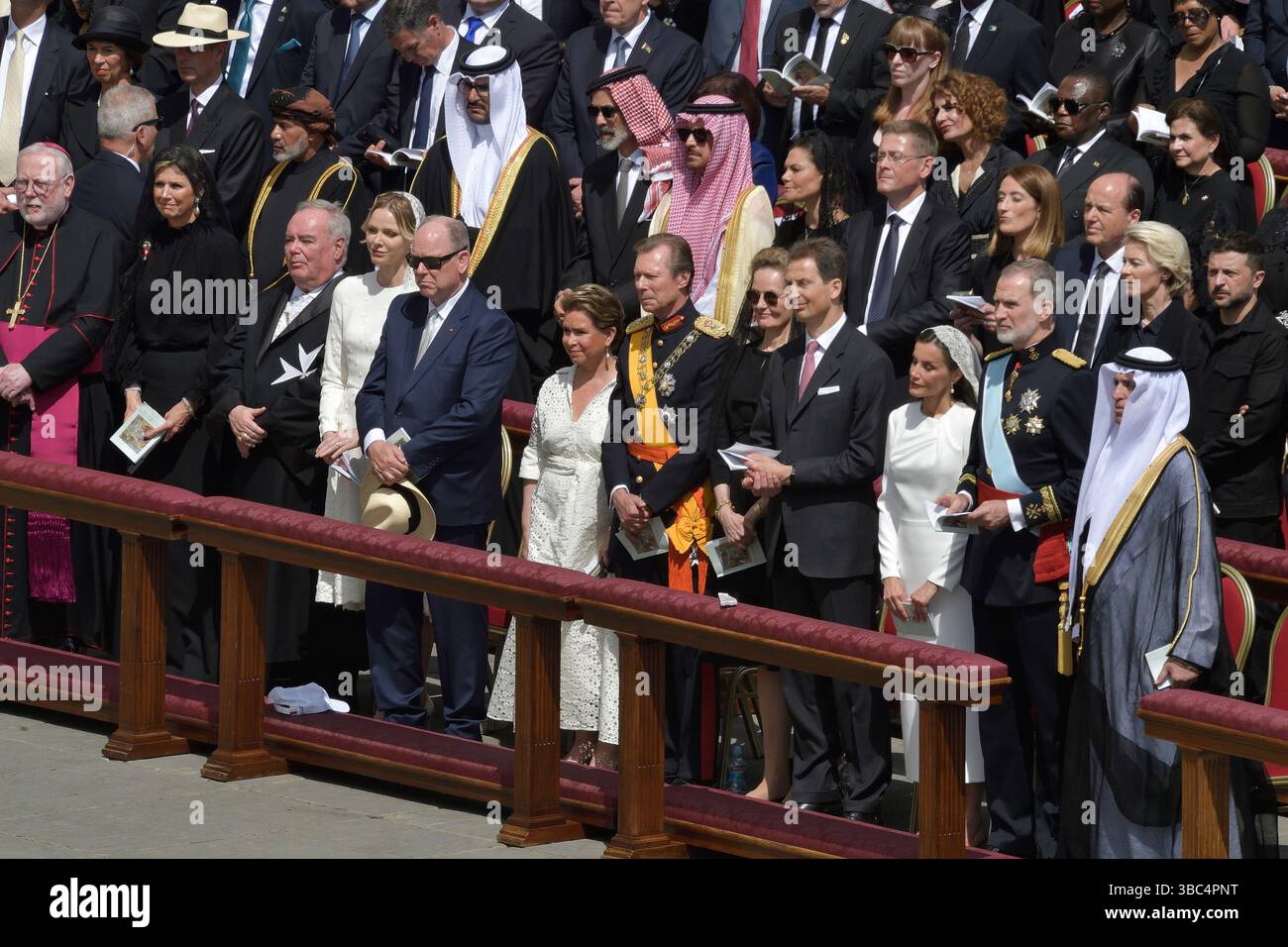 VIPs attend the first Mass by Pope Leo XIV for the beginning of his ...