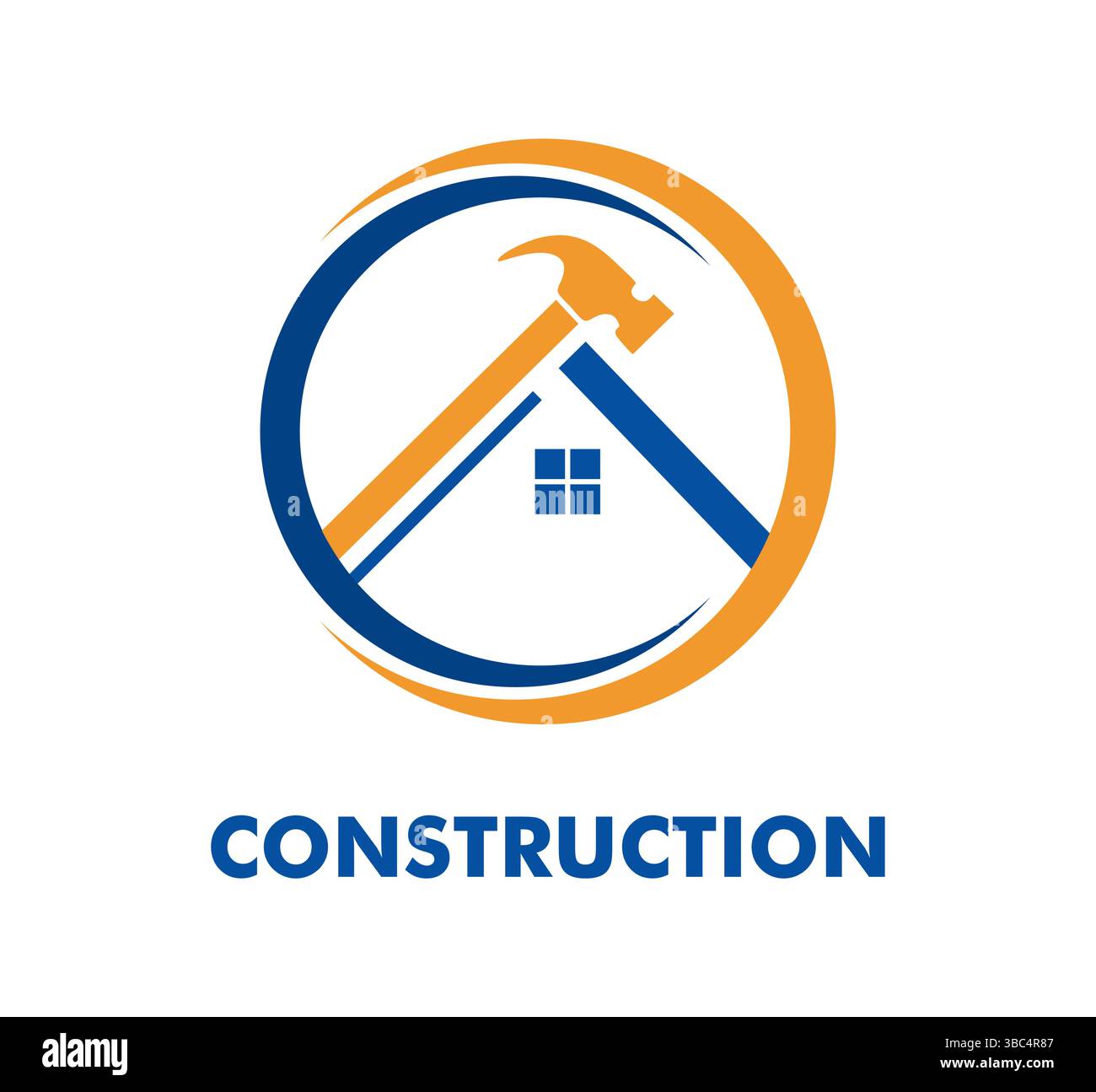 Home Construction logo vector line Stock Vector Image & Art - Alamy