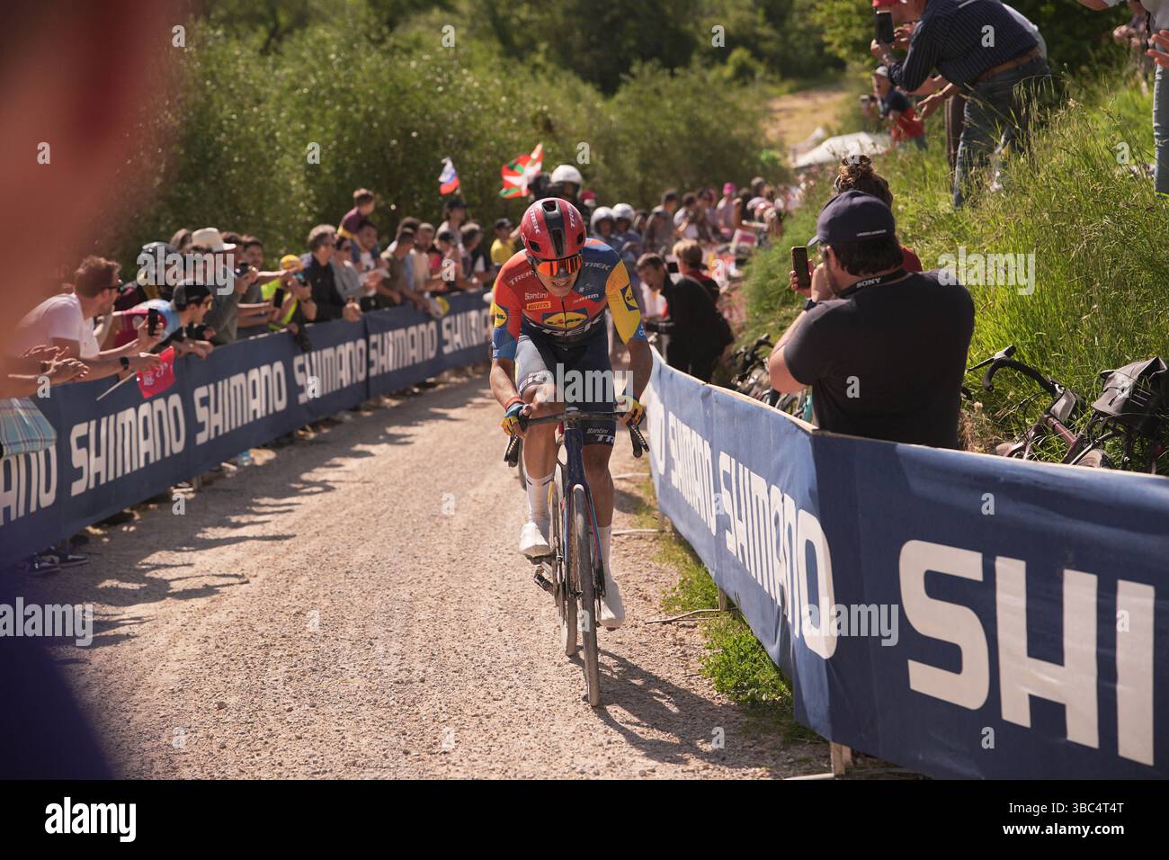 Italy. 18th May, 2025. Pacher Quentin of Groupama-Fdj during the stage ...