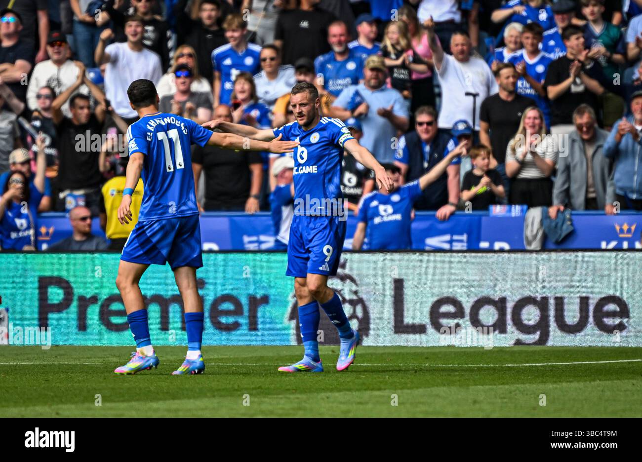King Power Stadium, Leicester, UK. 18th May, 2025. Premier League ...